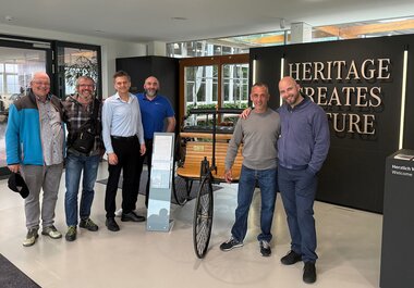 Auf Zeitreise im “Mercedes-Benz Classic Center”
