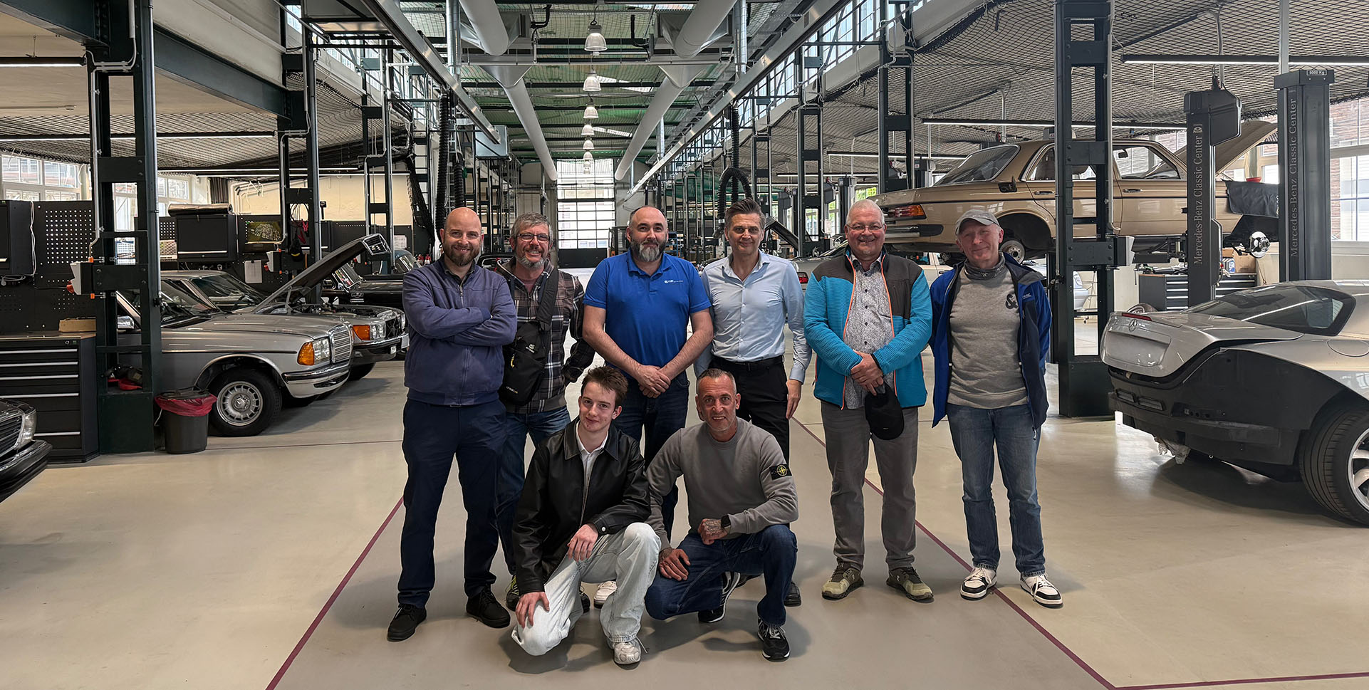 Auf Zeitreise im “Mercedes-Benz Classic Center”
